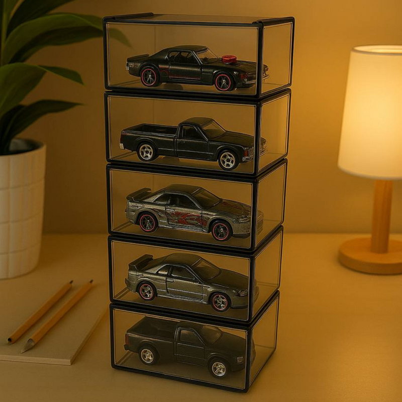 Diecast Storage Box (With Cars)